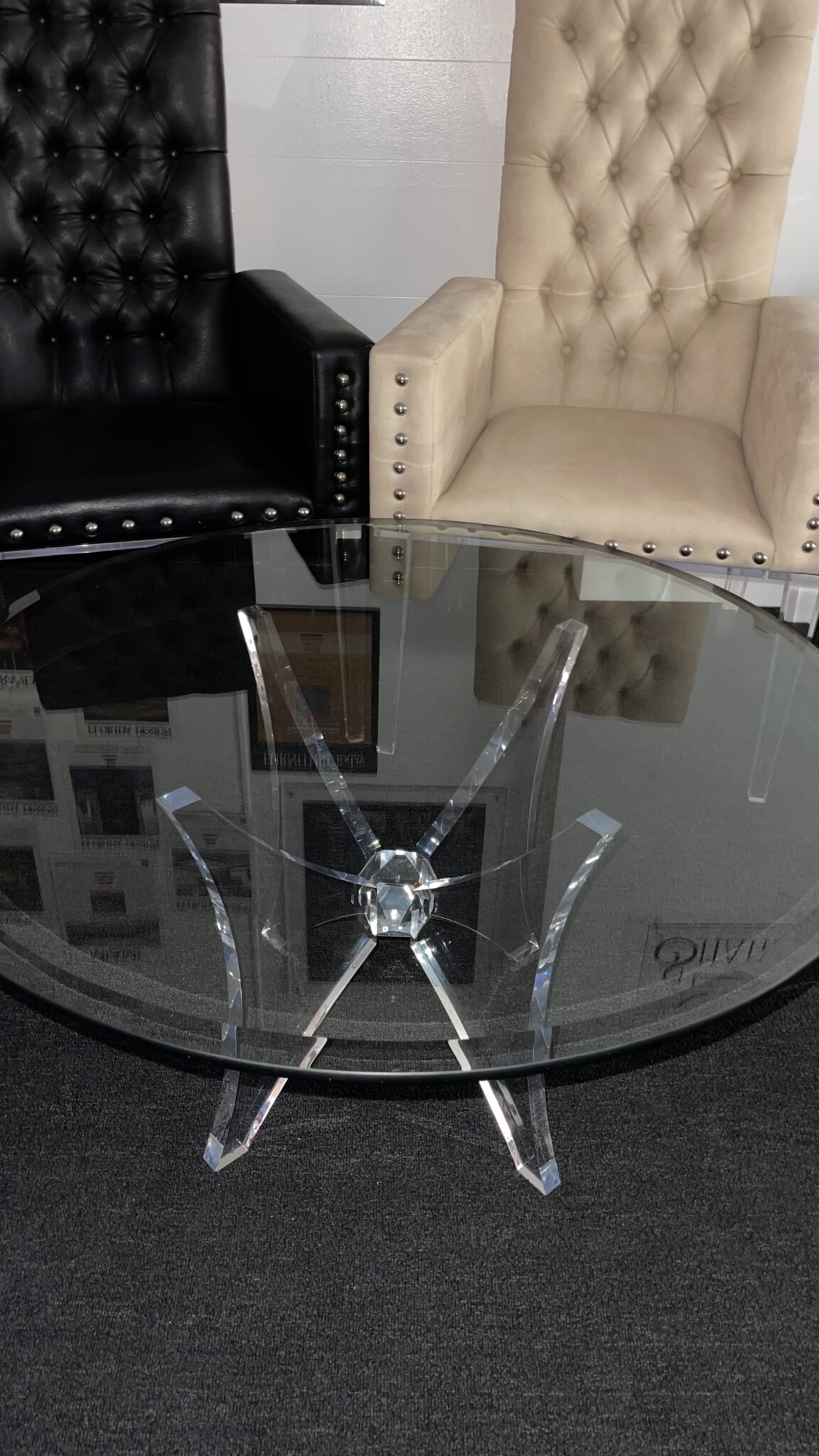 Bubble Coffee Table, Clear Acrylic Coffee Table, Acrylic Furniture