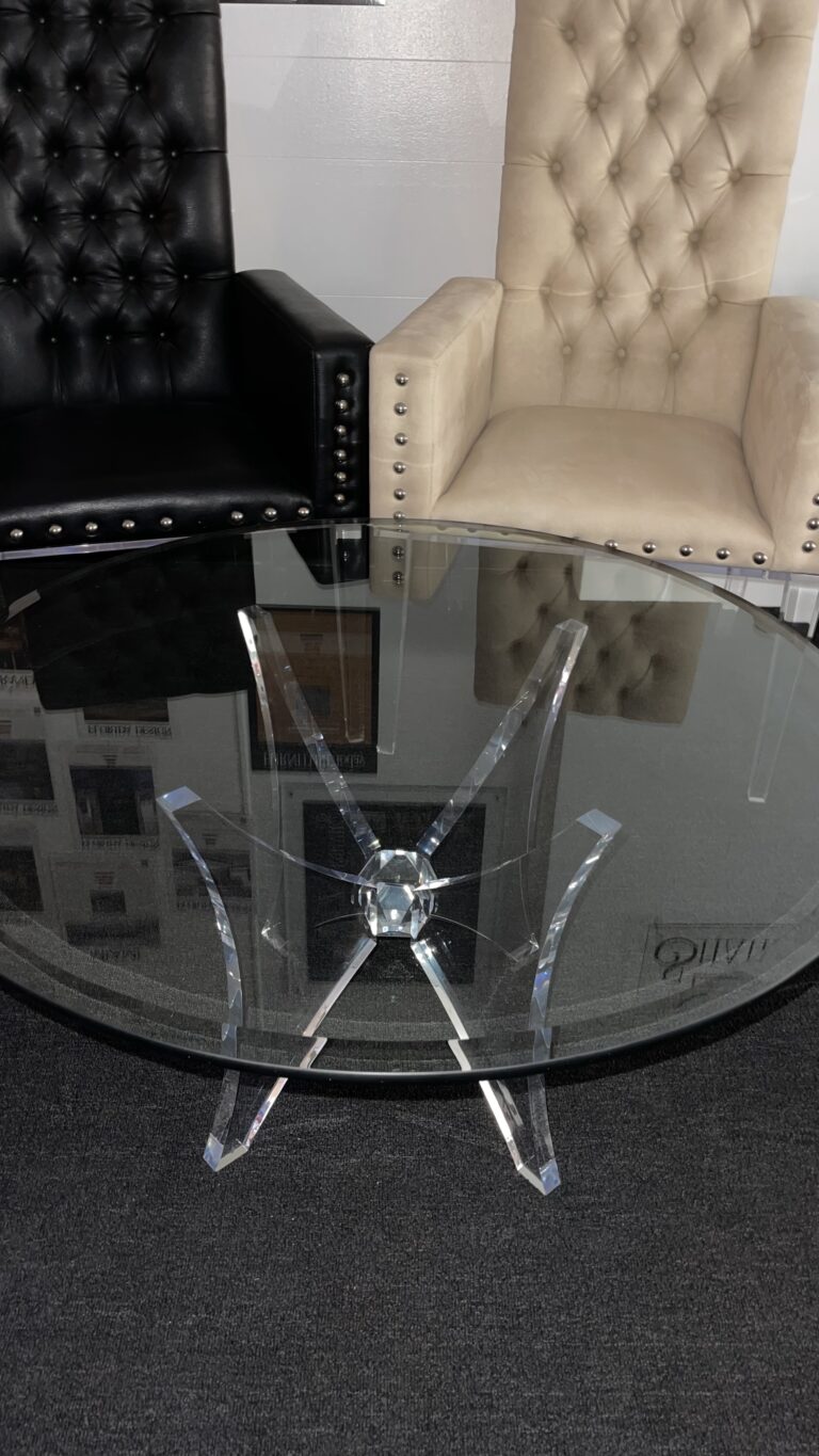 Bubble Coffee Table, Clear Acrylic Coffee Table, Acrylic Furniture