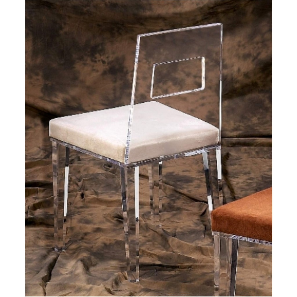 Contempo Clear Dining Chair – Shahrooz Art